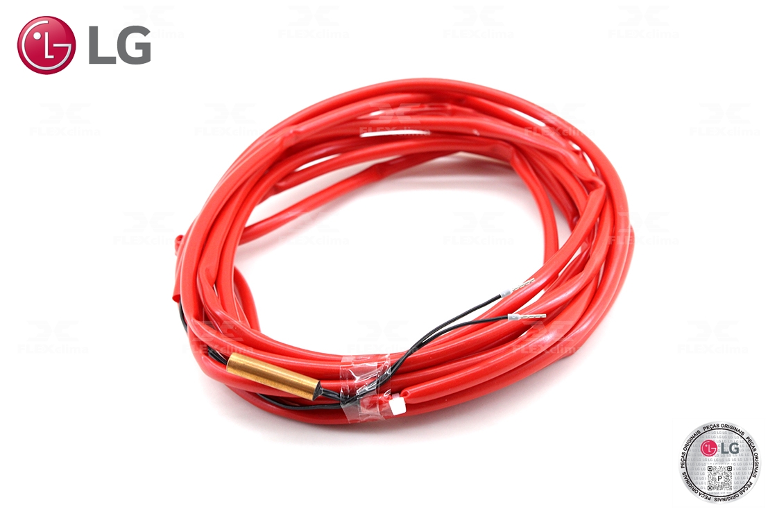 SENSOR/TERMISTOR 5K (5MTS) BULBO GROSSO CABO VERMELHO - FLEX CLIMA ...