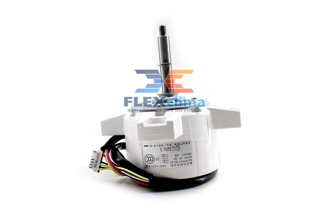 MOTOR EVAPORADORA K7 BLDC (SIC-67FV-F160-2C) - FLEX CLIMA - Peças de ...