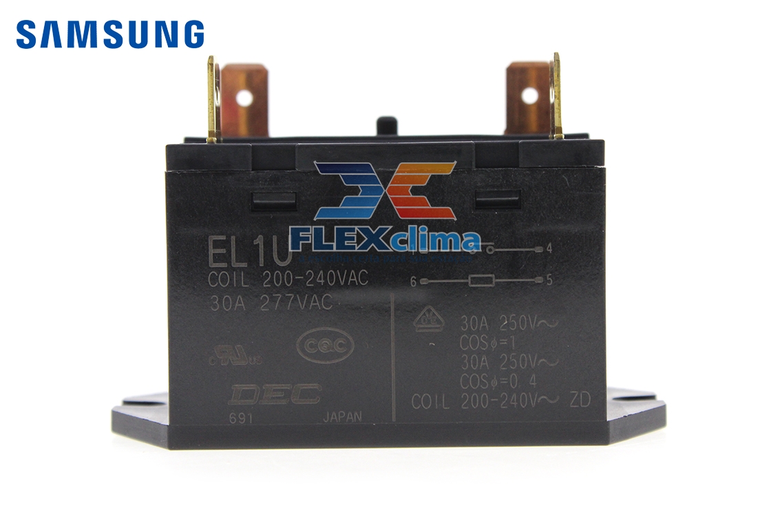 RELÉ / CONTATORA 30A (EL1U) - FLEX CLIMA - Peças de reposição para ar ...